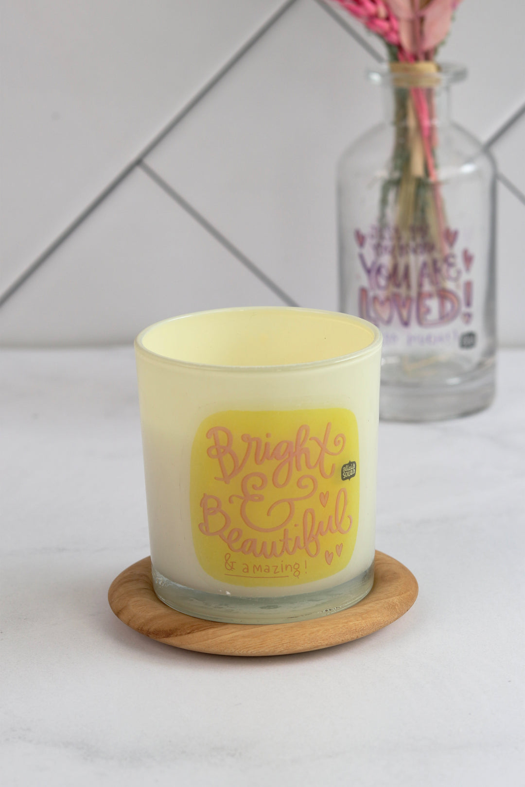 Bright & Beautiful Scented Candle – Happy Wagon