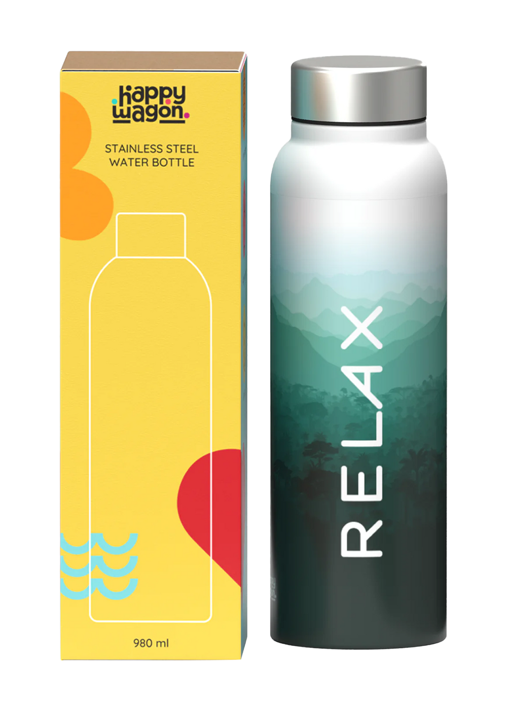Hydrate & Relax Water Bottle 980ml