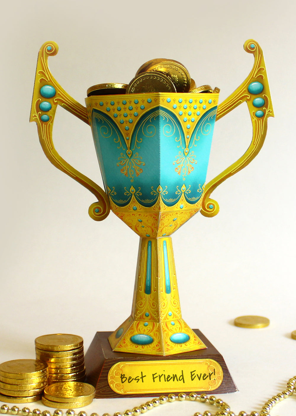 Trophy Cup - DIY Paper Craft Kit