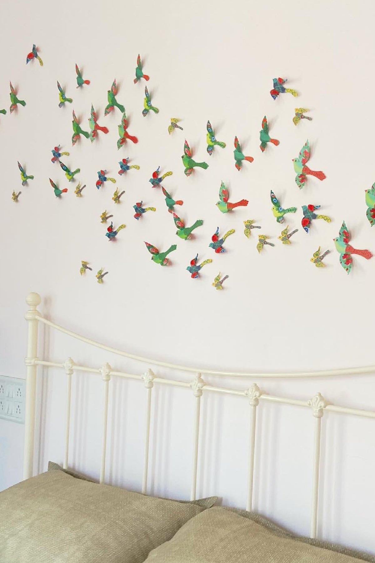 Paper Birds for Wall Decoration: Set of 24 – Happy Wagon