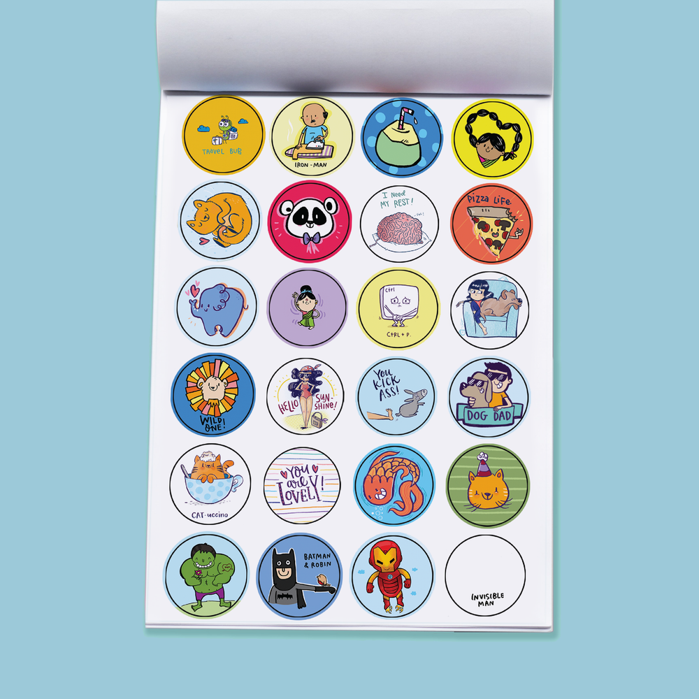 Sticker Book By Alicia Souza – Happy Wagon